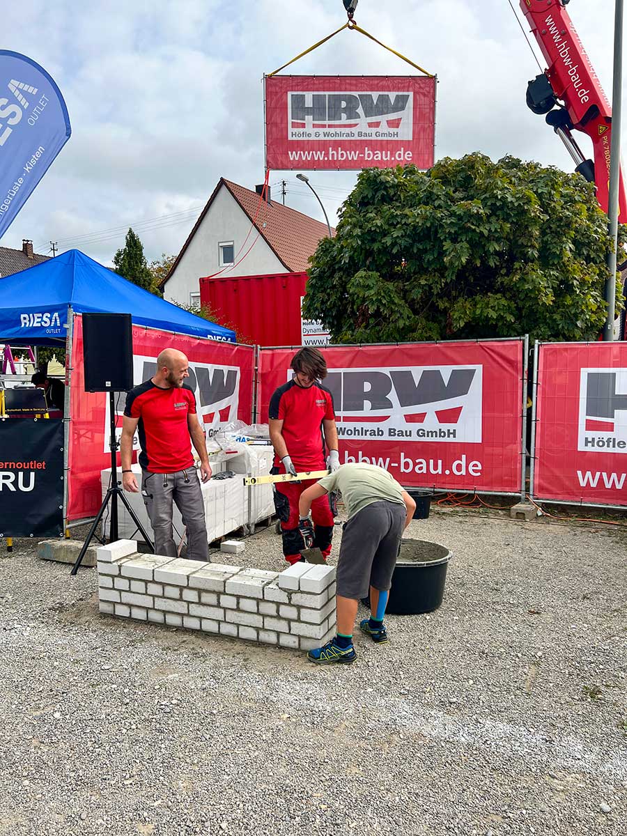 Gewerbemesse KRU 2023 in Krumbach – HBW Bau